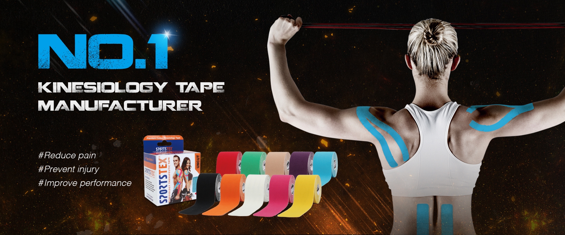Pain Relief and Muscle Tape Manufacturer in Korea | Atex